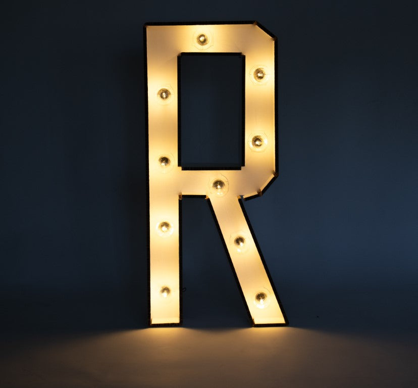 Kartonnen letters & cijfers | Standaard, bedrukte en lichtletters van ...