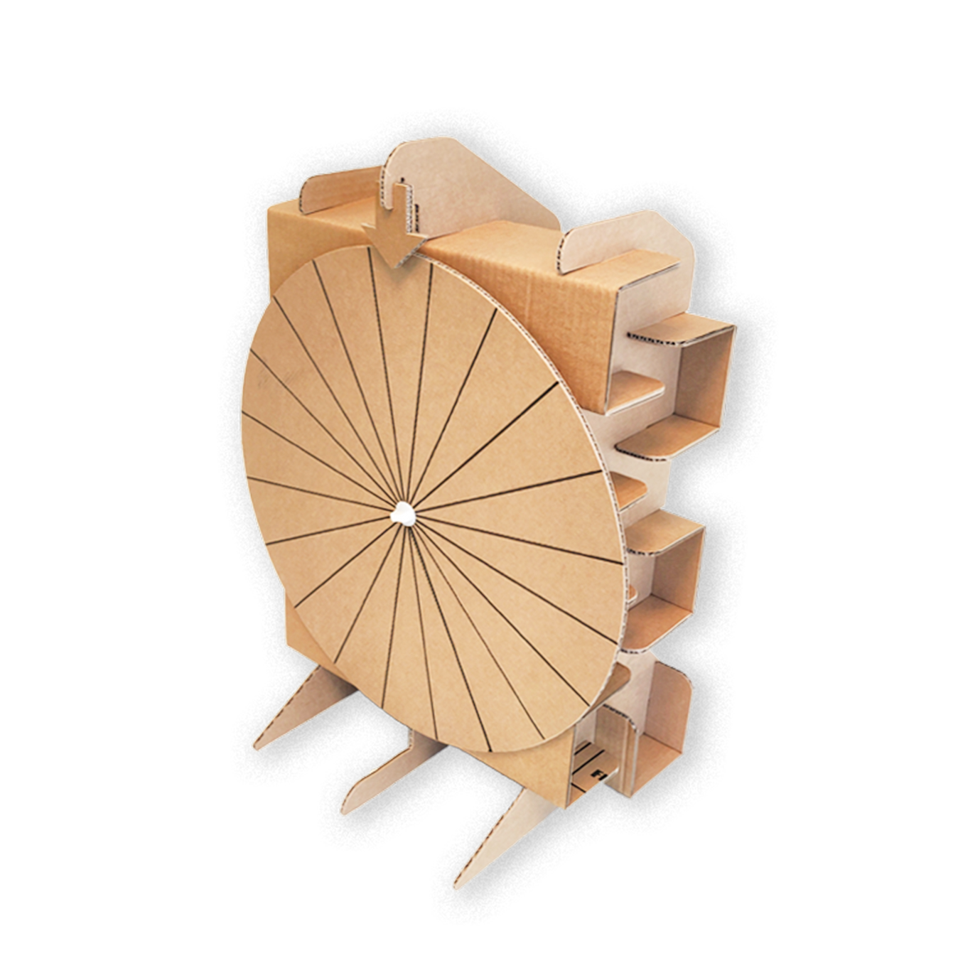 Cardboard Wheel of Fortune | Cardboard Games – Kartent