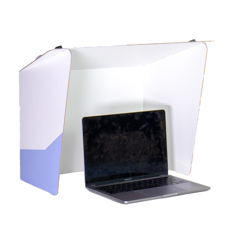 Kartonnen bedrukte laptop zonnescherm – Kartent