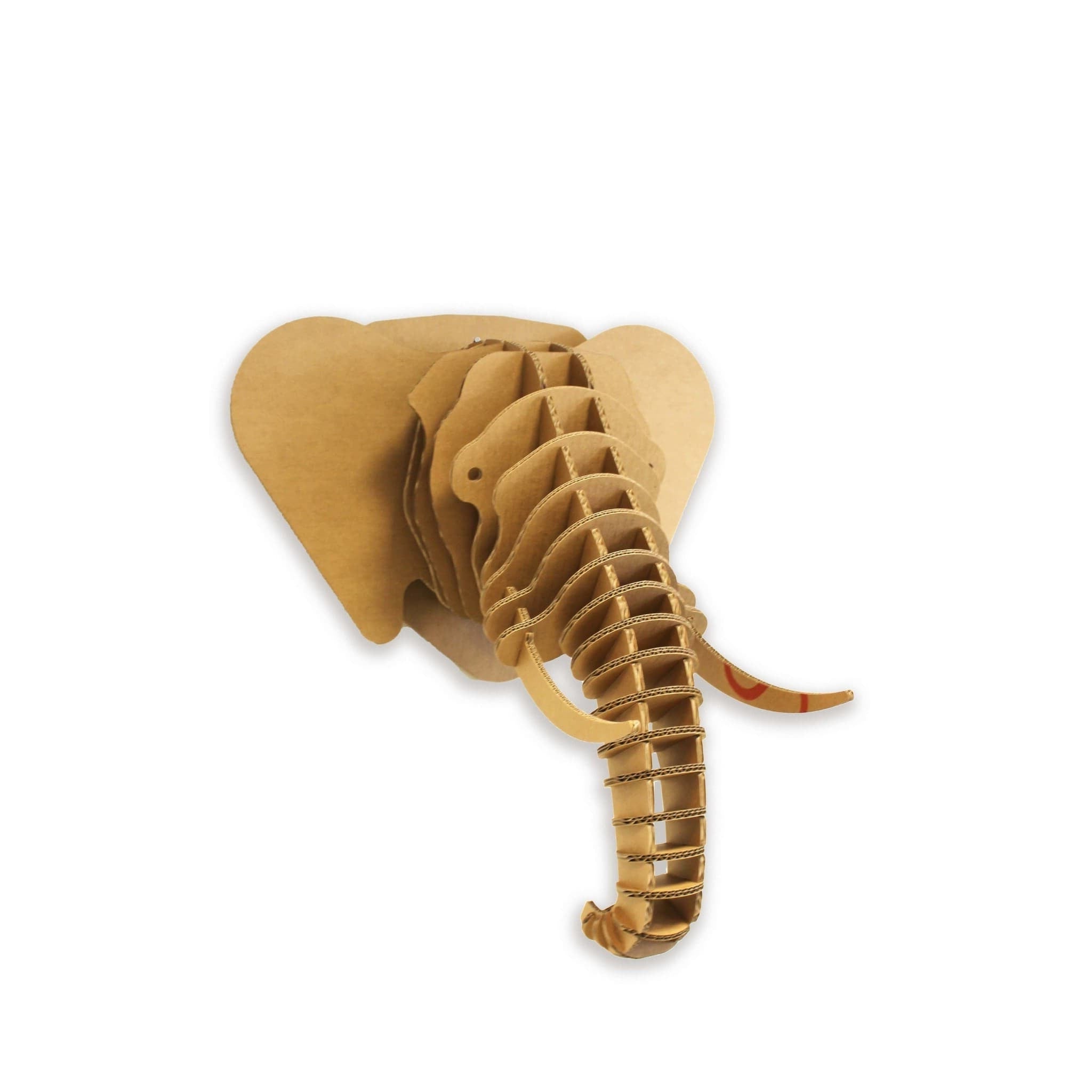 Cardboard Elephant Head | Animal Head for the Wall – Kartent
