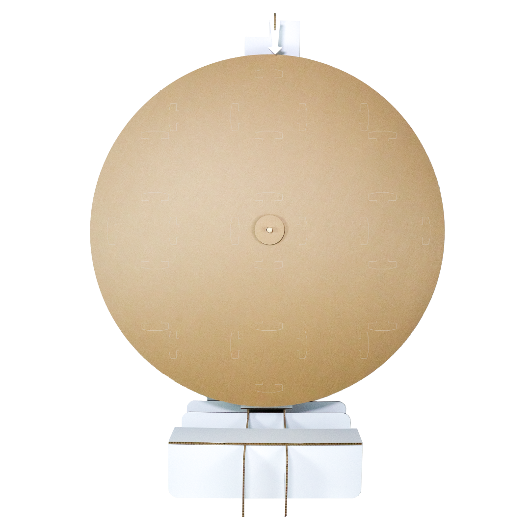 Cardboard Wheel of Fortune XL | 195 cm – Kartent