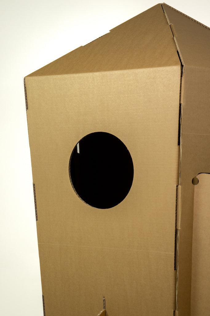 Grote Kartonnen Speel Raket | Duurzaam Speelgoed – Kartent