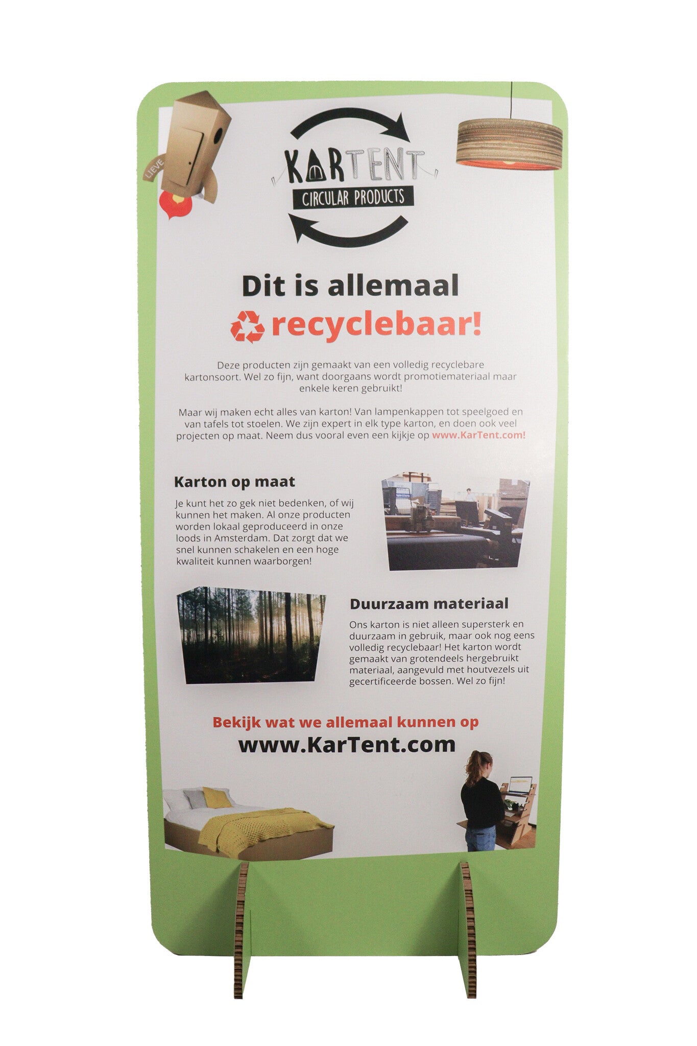 Cardboard Printed Partition Wall – Kartent