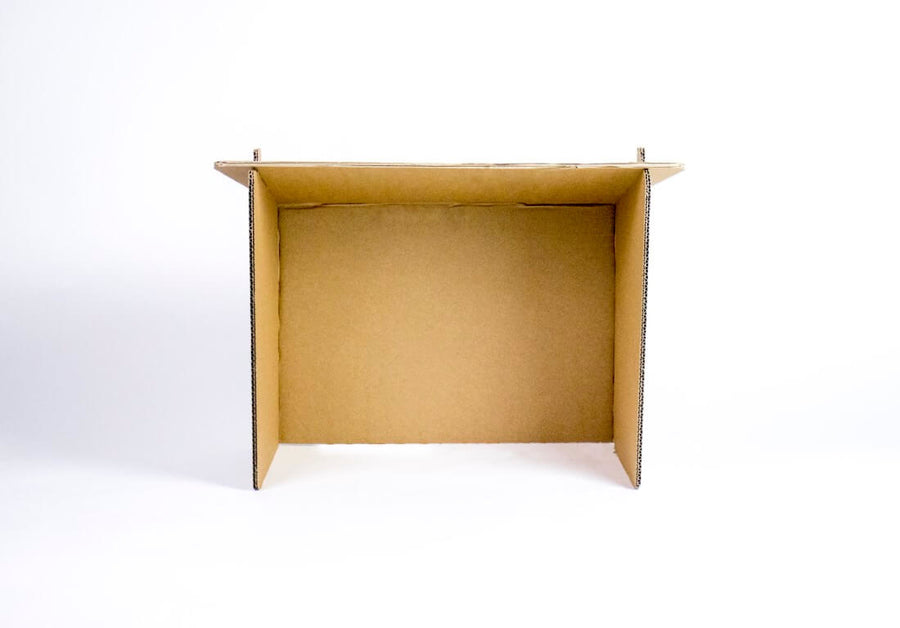 Zonnescherm voor je laptop van karton – Kartent